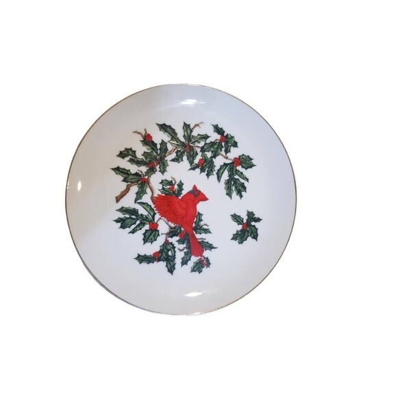 Lefton | Dining | Lefton Cardinal Plate Number 91 8 Plate | Poshmark